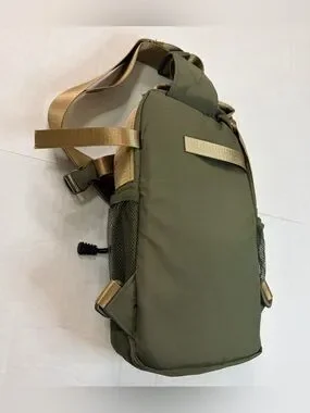 Staye PROF | Bags | Sporty Olive Green And Tan Crossbody Sling Bag ...